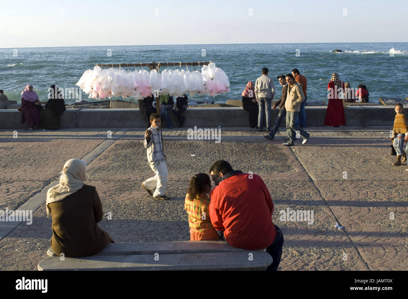 Alexandria egypt evening sea light hi-res stock photography and images ...