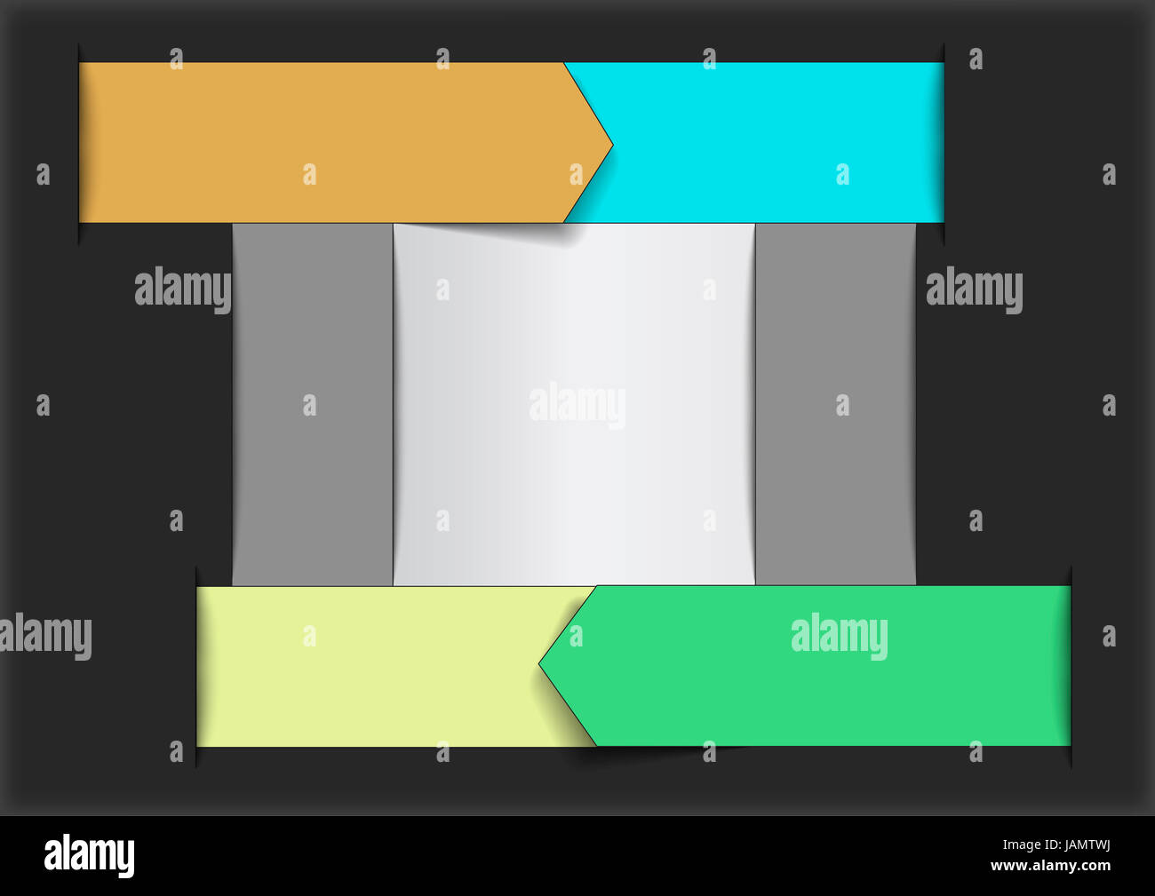 Rectangle infographic hi-res stock photography and images - Alamy