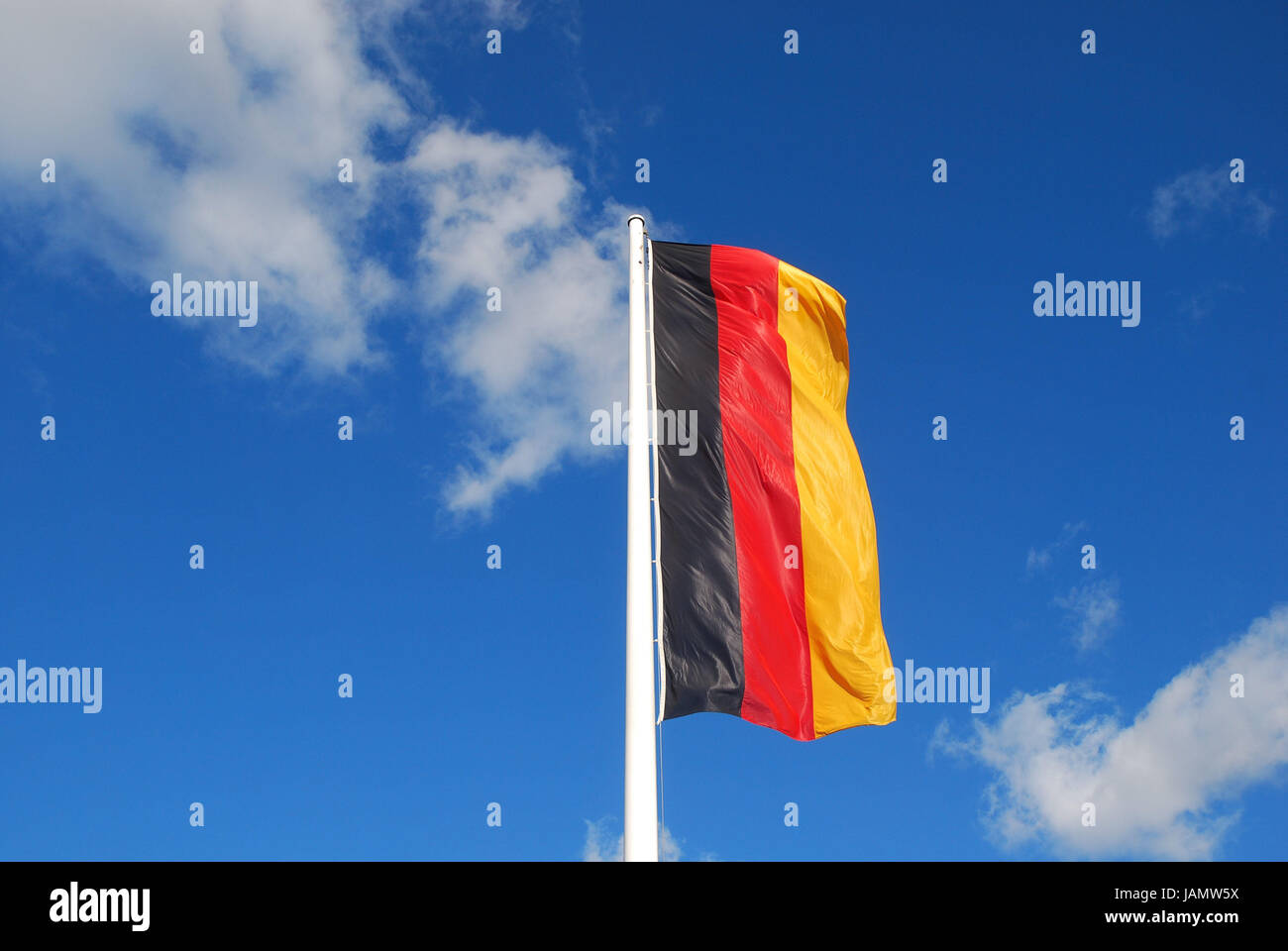 Flagpole,Germany flag,sky,mast,flag,flag,national flag,national colours ...