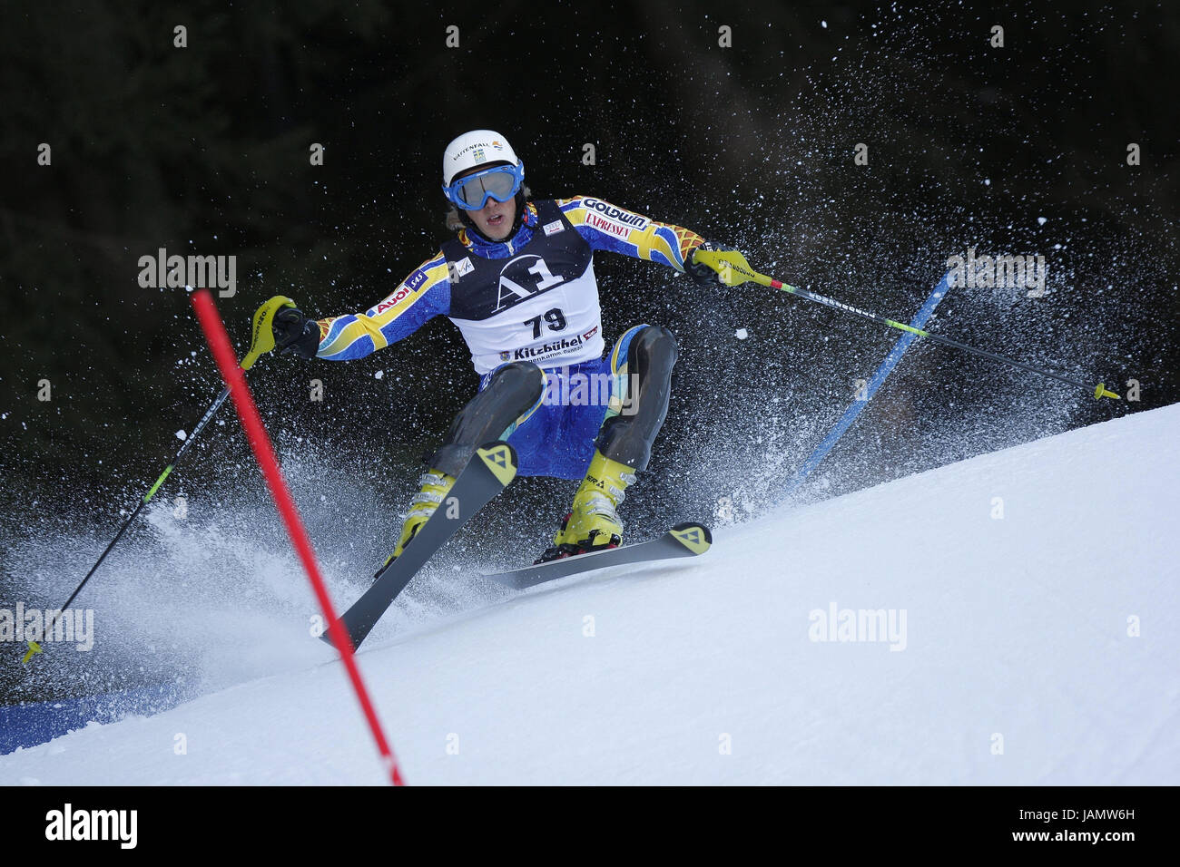 Alpine skiing discipline hi-res stock photography and images - Alamy