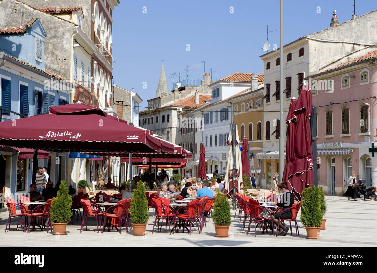 Porec croatia cafe hi-res stock photography and images - Alamy