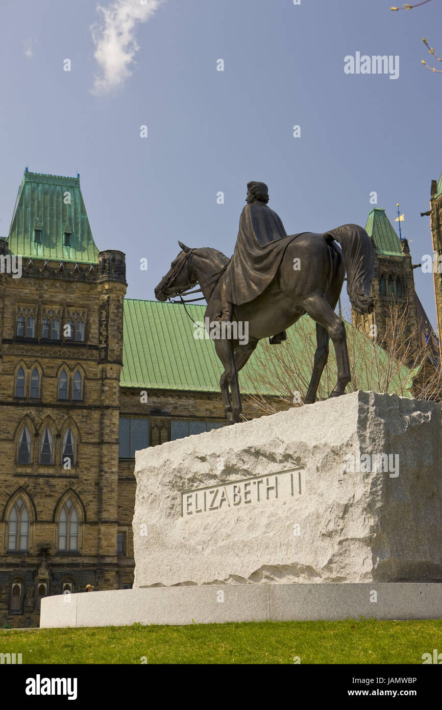 Queen Elizabeth Ii Statue Ottawa Stock Photos & Queen Elizabeth Ii ...