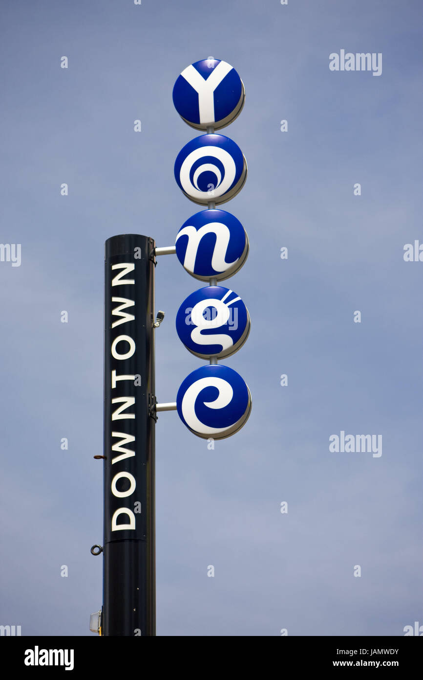 Toronto Road Sign High Resolution Stock Photography and Images - Alamy