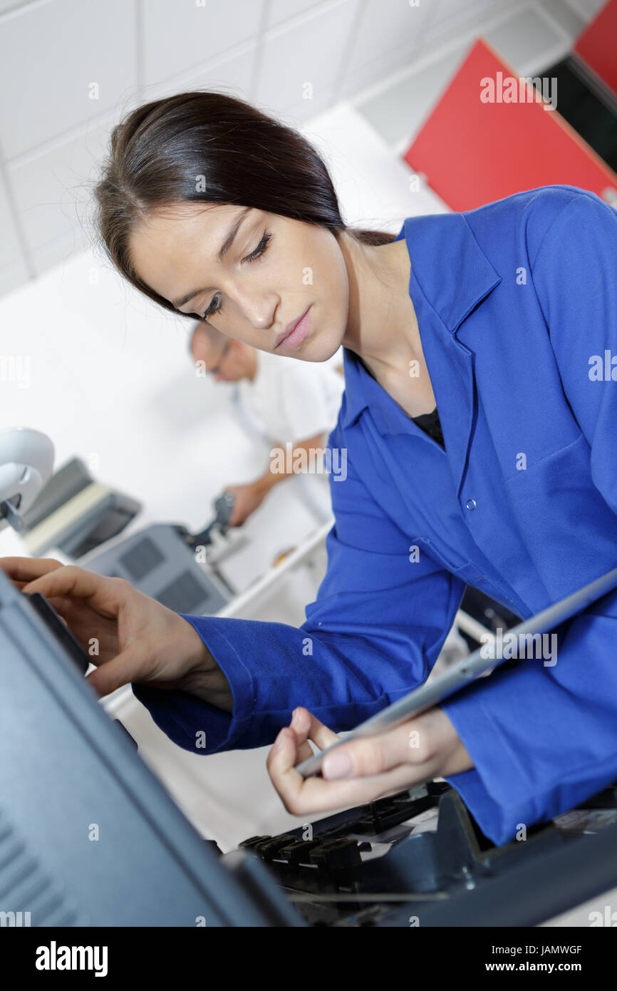 following the instructions Stock Photo - Alamy