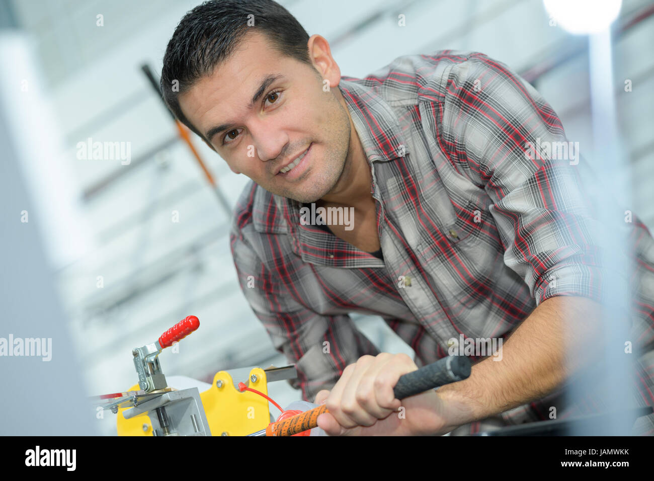 Instrument display shop customer hi-res stock photography and images ...