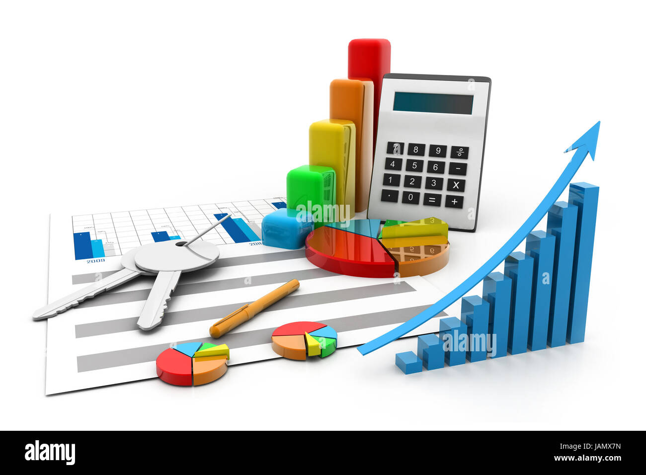 financial charts and graphs Stock Photo - Alamy