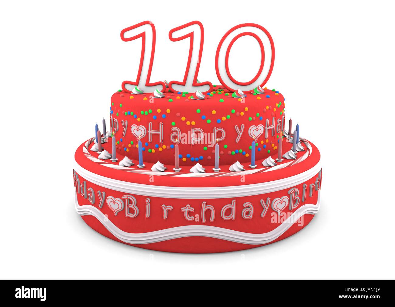 Happy 110 birthday hi-res stock photography and images - Alamy