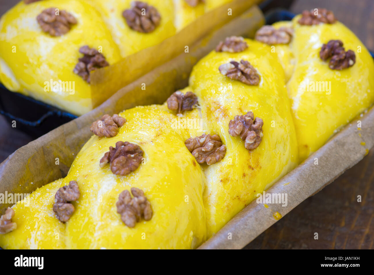 Traditional romanian sponge cake Stock Photo - Alamy