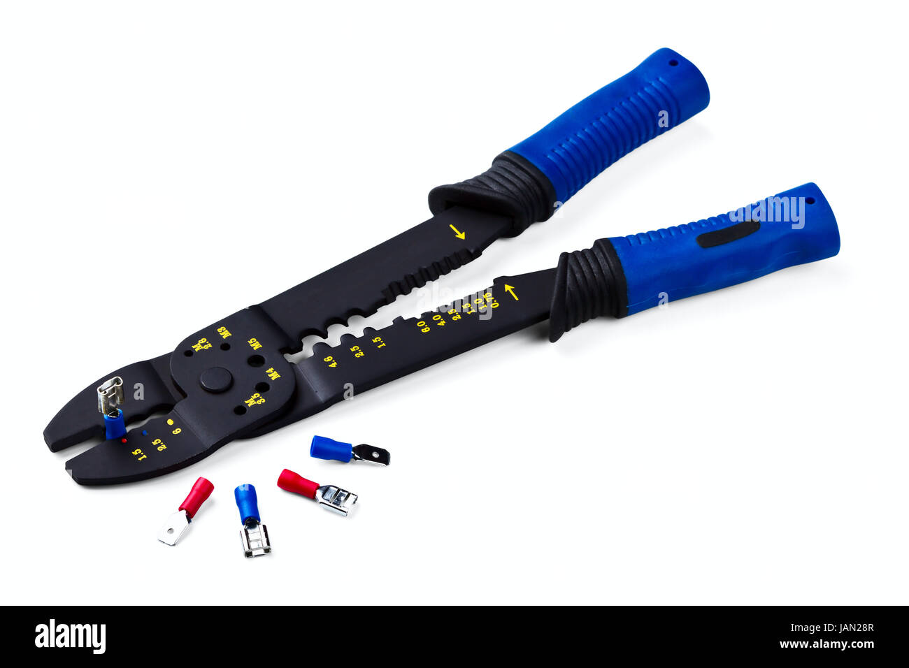 wire stripper isolated on a white background Stock Photo - Alamy