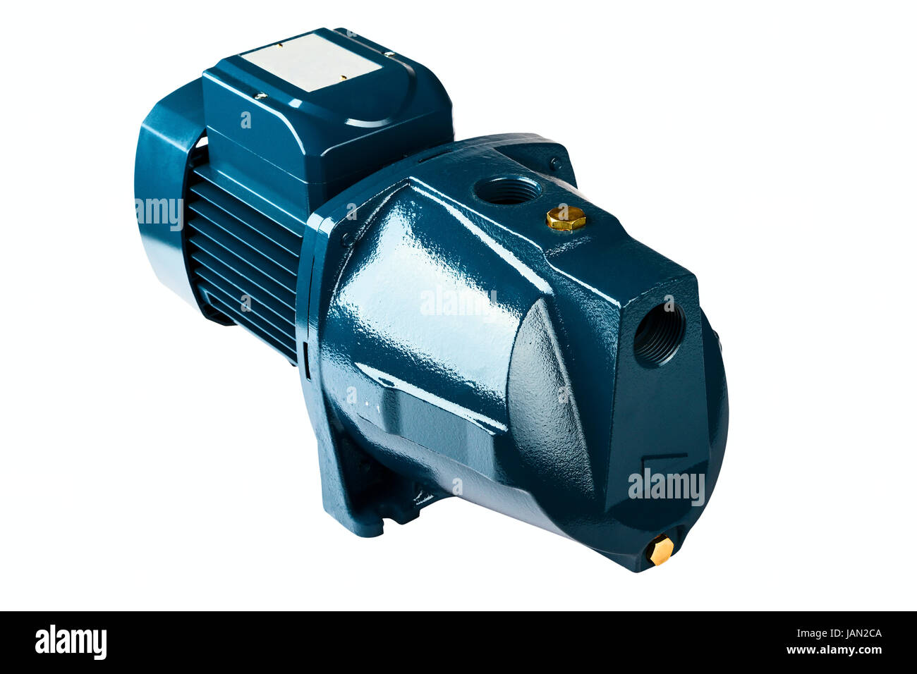 water pump isolated on a white background Stock Photo - Alamy