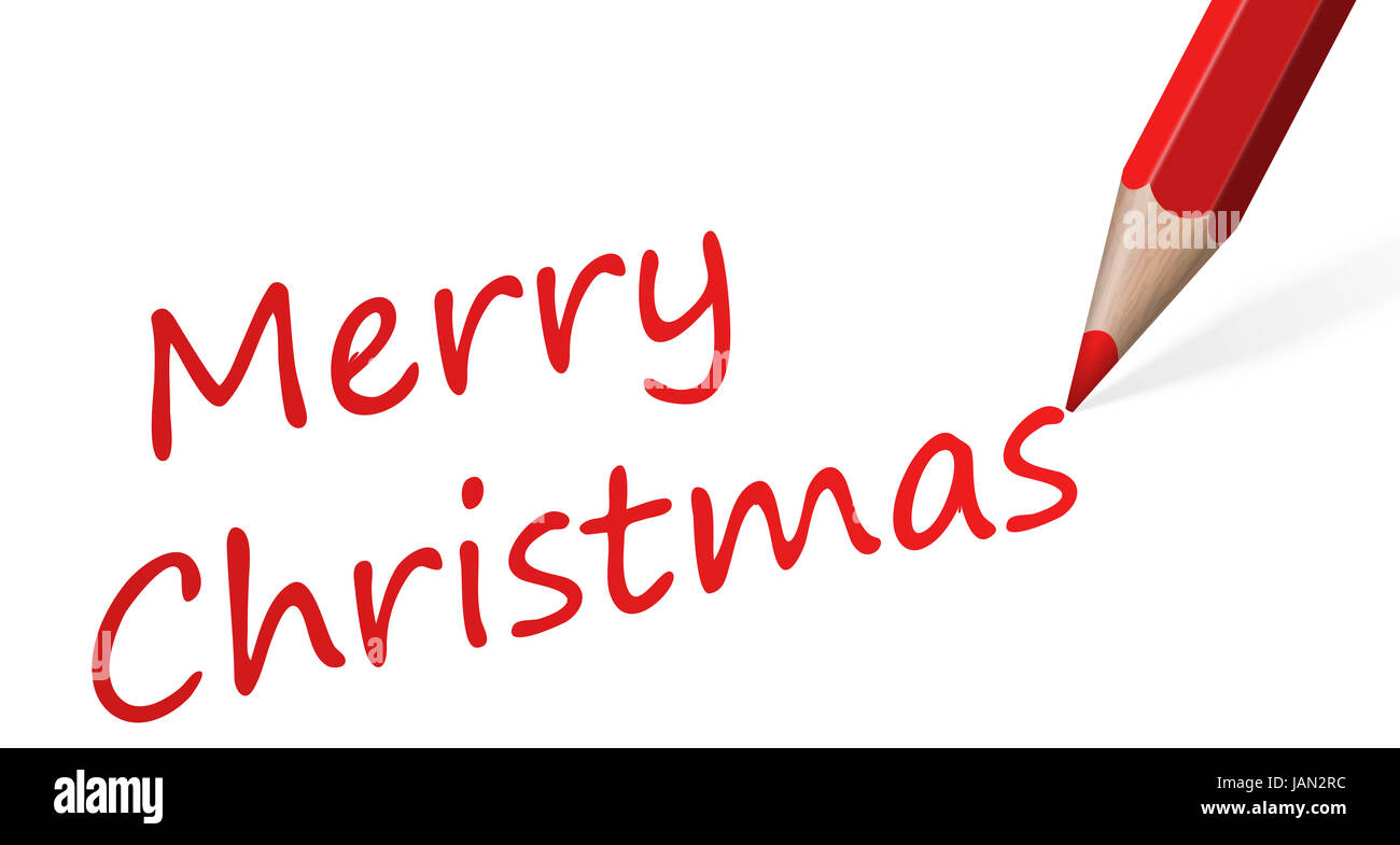 red pencil with text Stock Photo - Alamy