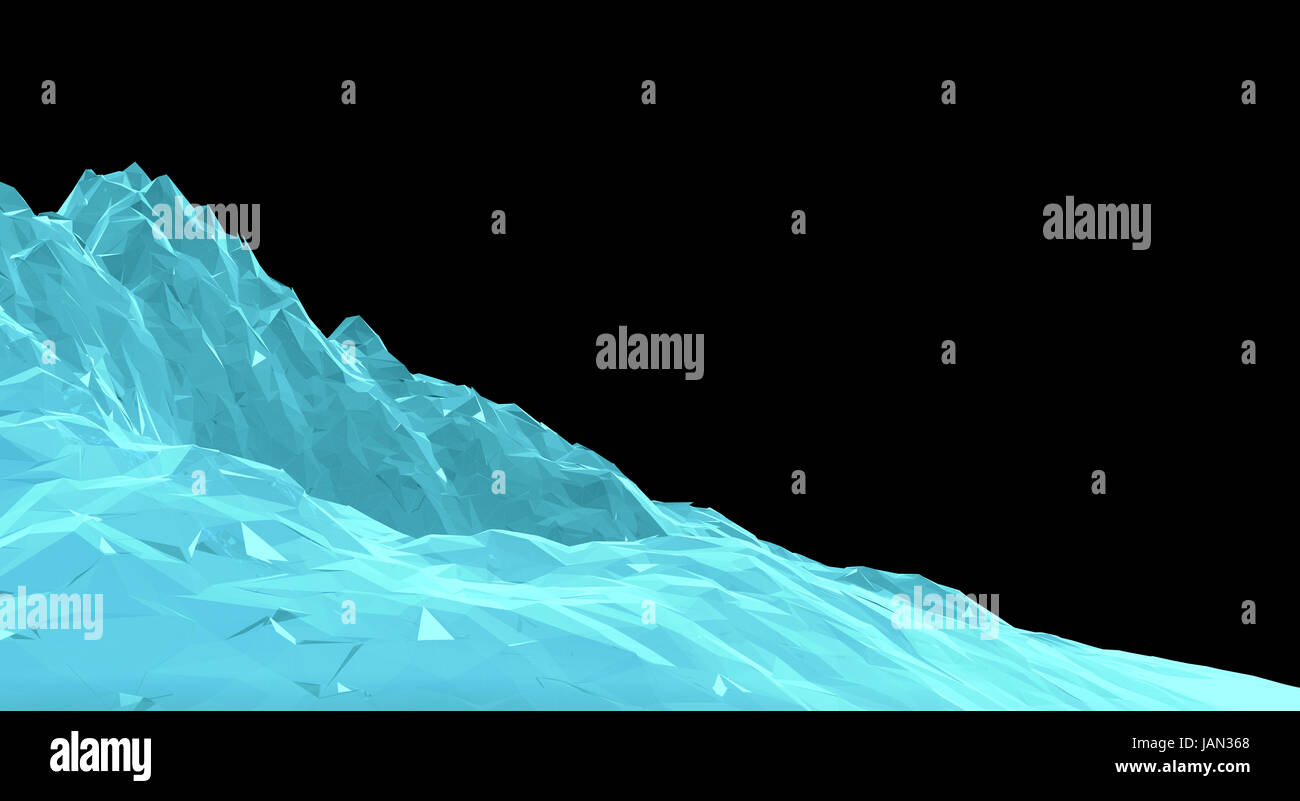 Wireframe landscape background hi-res stock photography and images - Alamy
