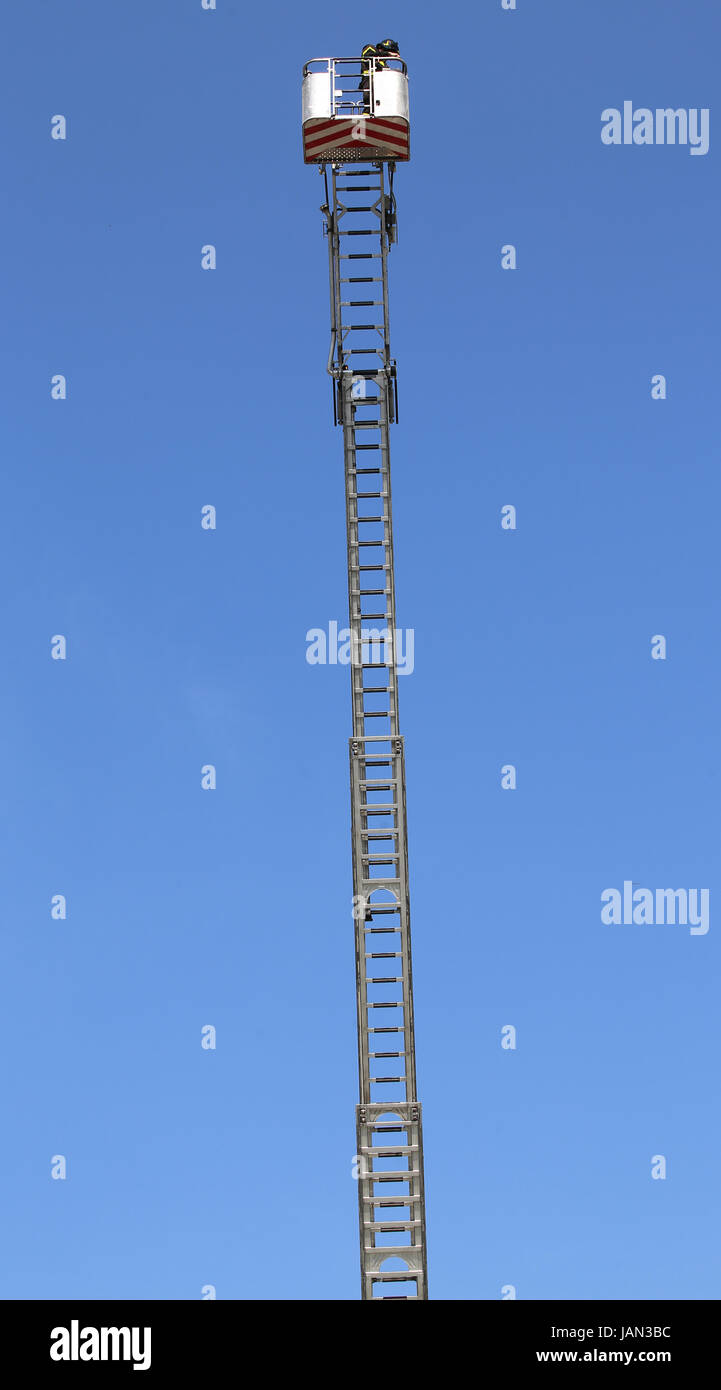 Aerial Ladder Basket High Resolution Stock Photography and Images - Alamy