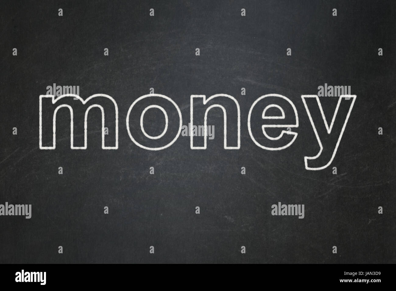 Money concept: text Money on Black chalkboard background Stock Photo ...