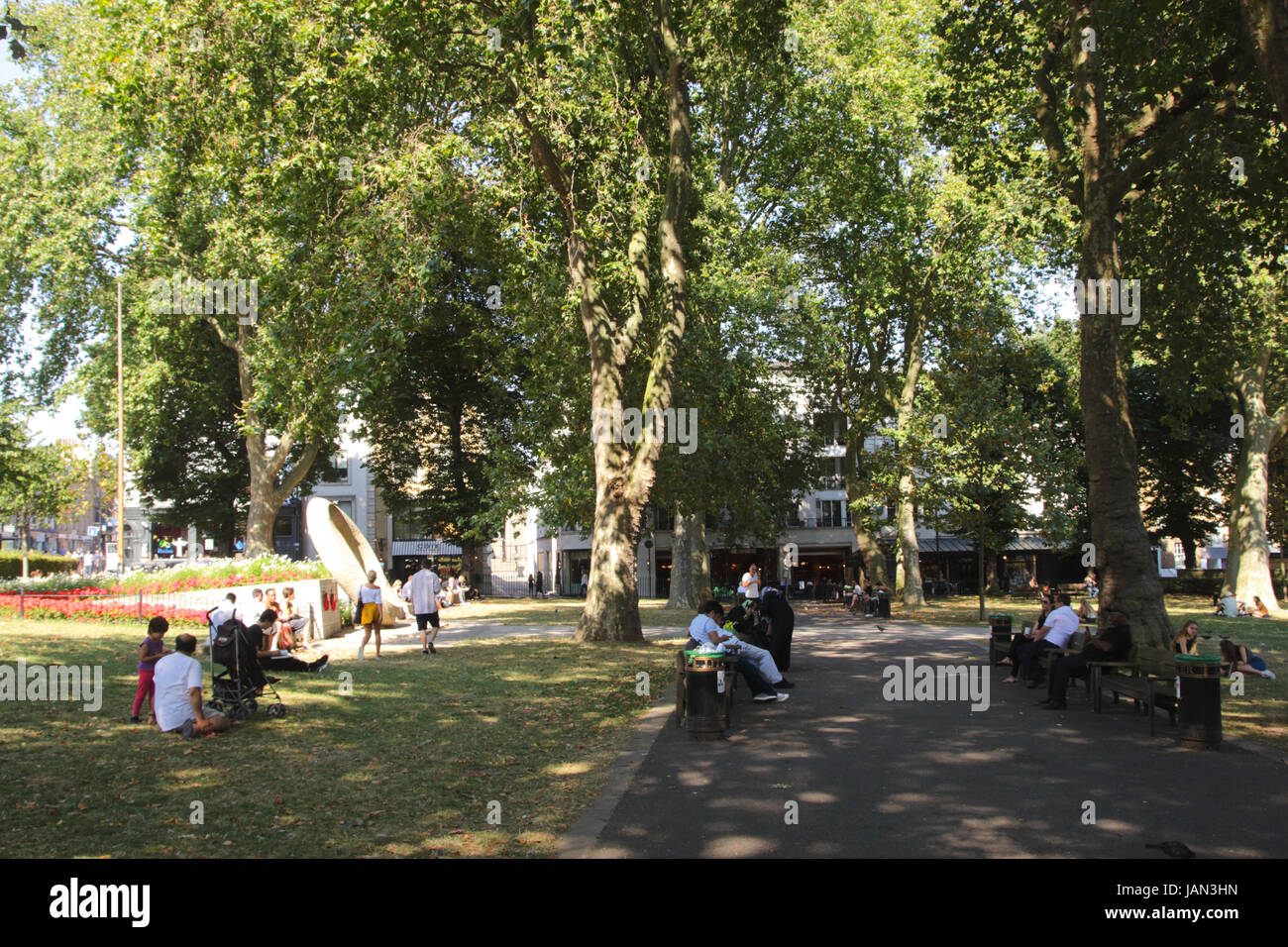 Islington Green park London Stock Photo - Alamy