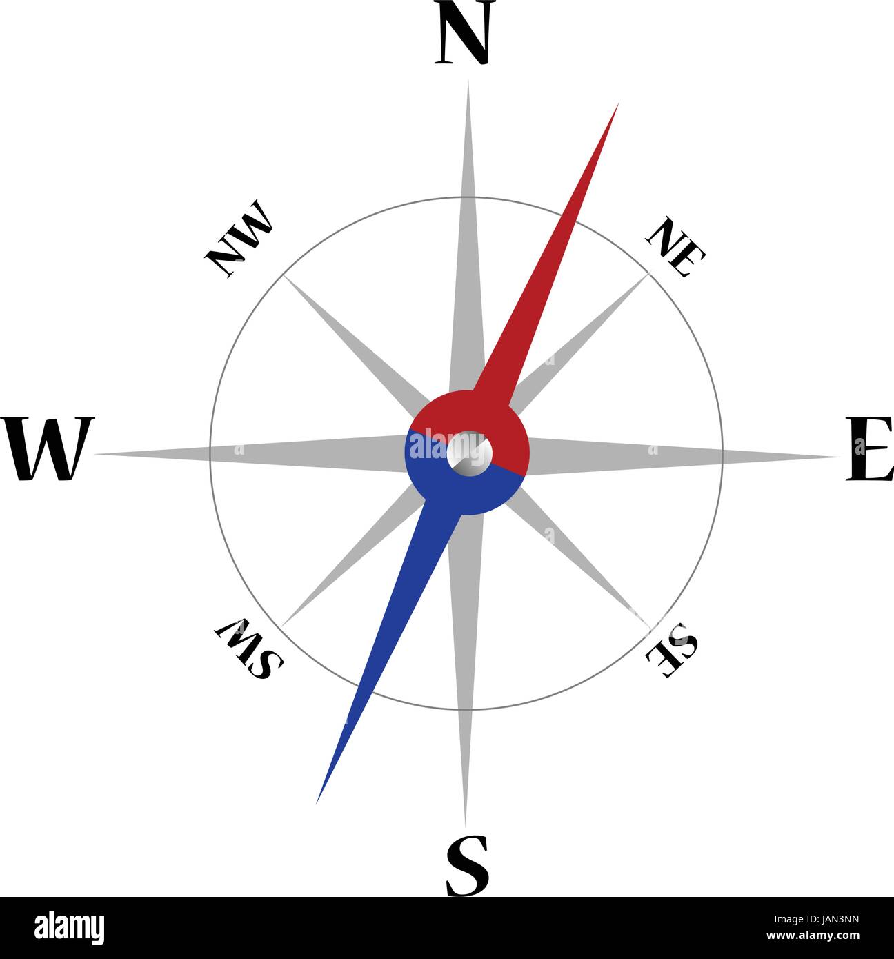 Compass design illustration Stock Vector Image & Art - Alamy