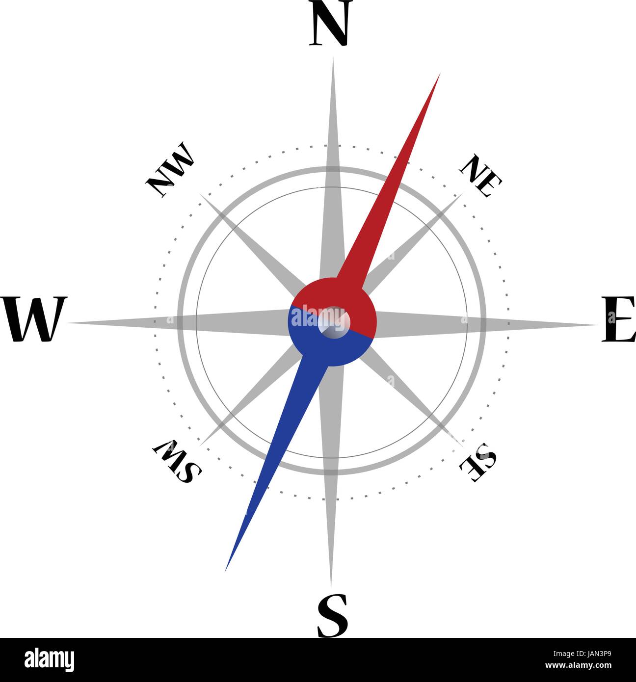 Compass design illustration Stock Vector Image & Art - Alamy