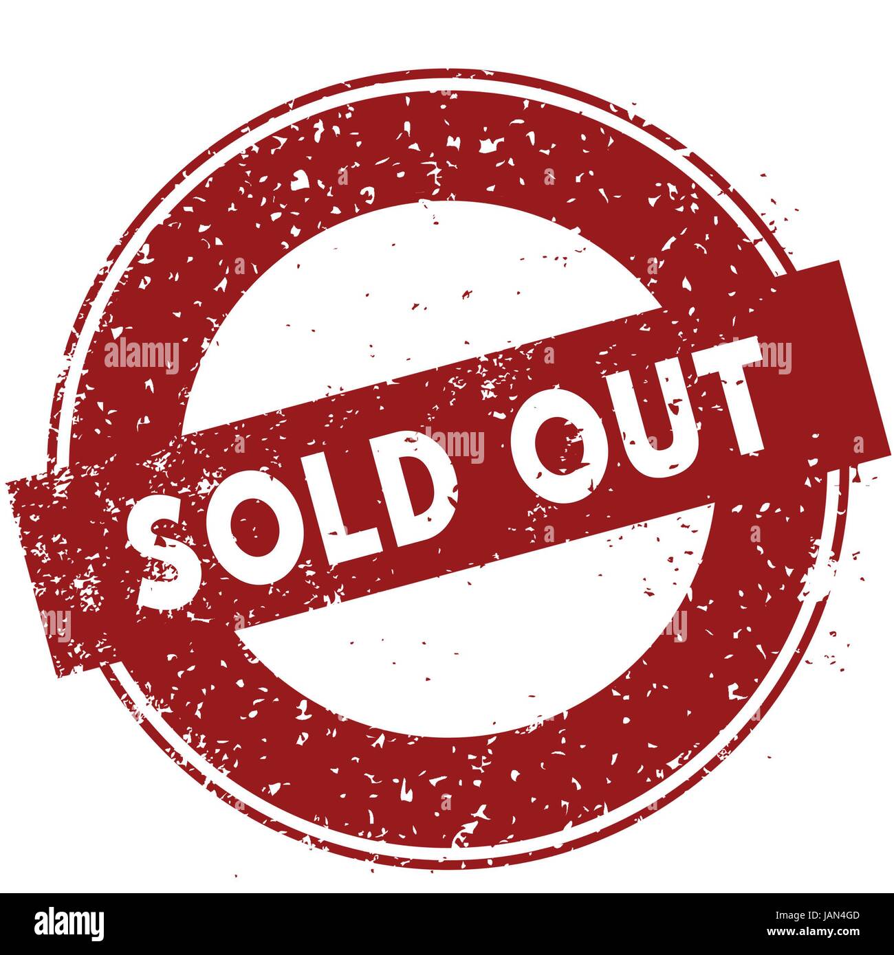 Red SOLD OUT rubber stamp illustration on white background. Image Stock ...