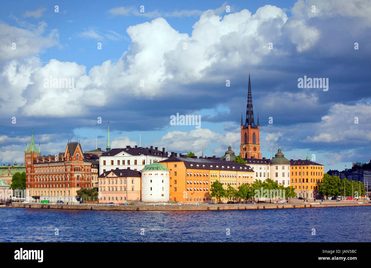 RIDDARHOLMEN ISLAND, SWEDEN, STOCKHOLM Stock Photo - Alamy