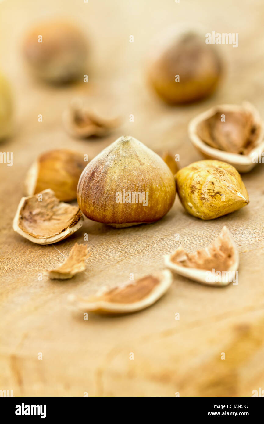 Close up of peanuts broken Stock Photo - Alamy