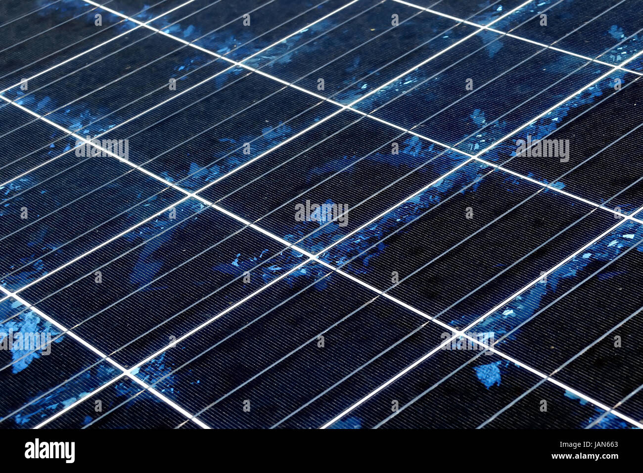 Detail of Solar panel, Photovoltaic, Alternative electricity source ...