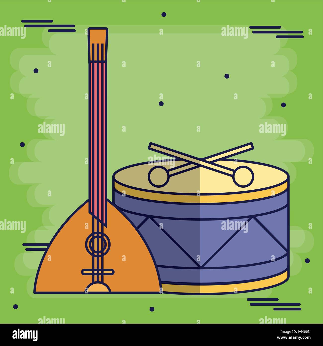 musical instruments design Stock Vector Image & Art - Alamy