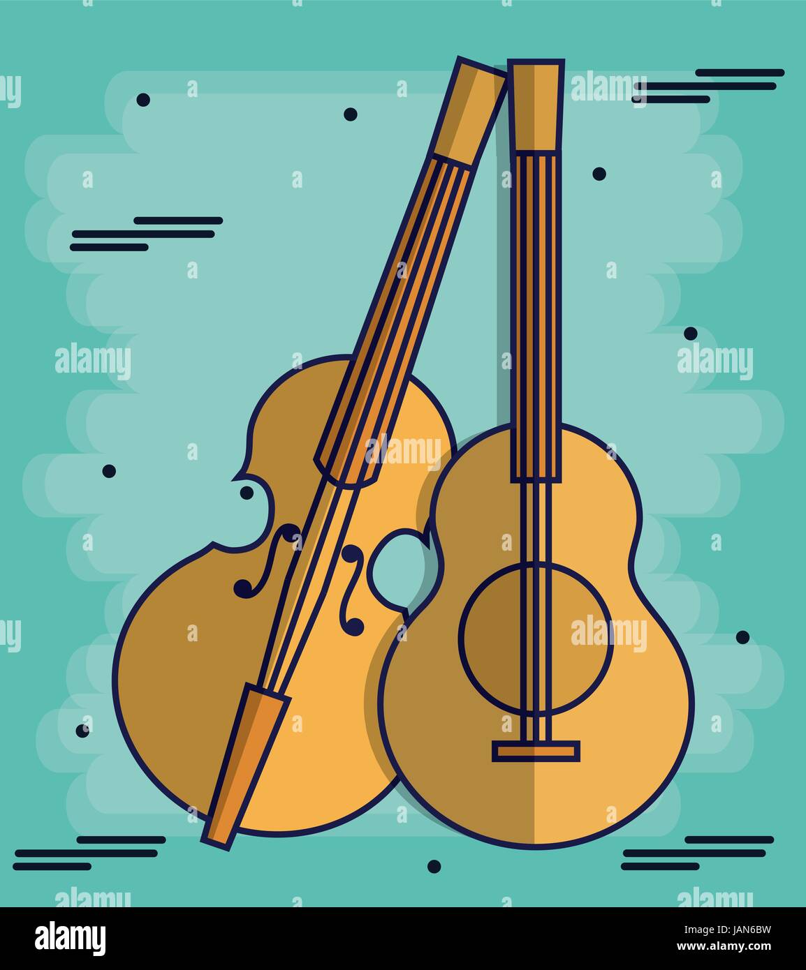 musical instruments design Stock Vector Image & Art - Alamy