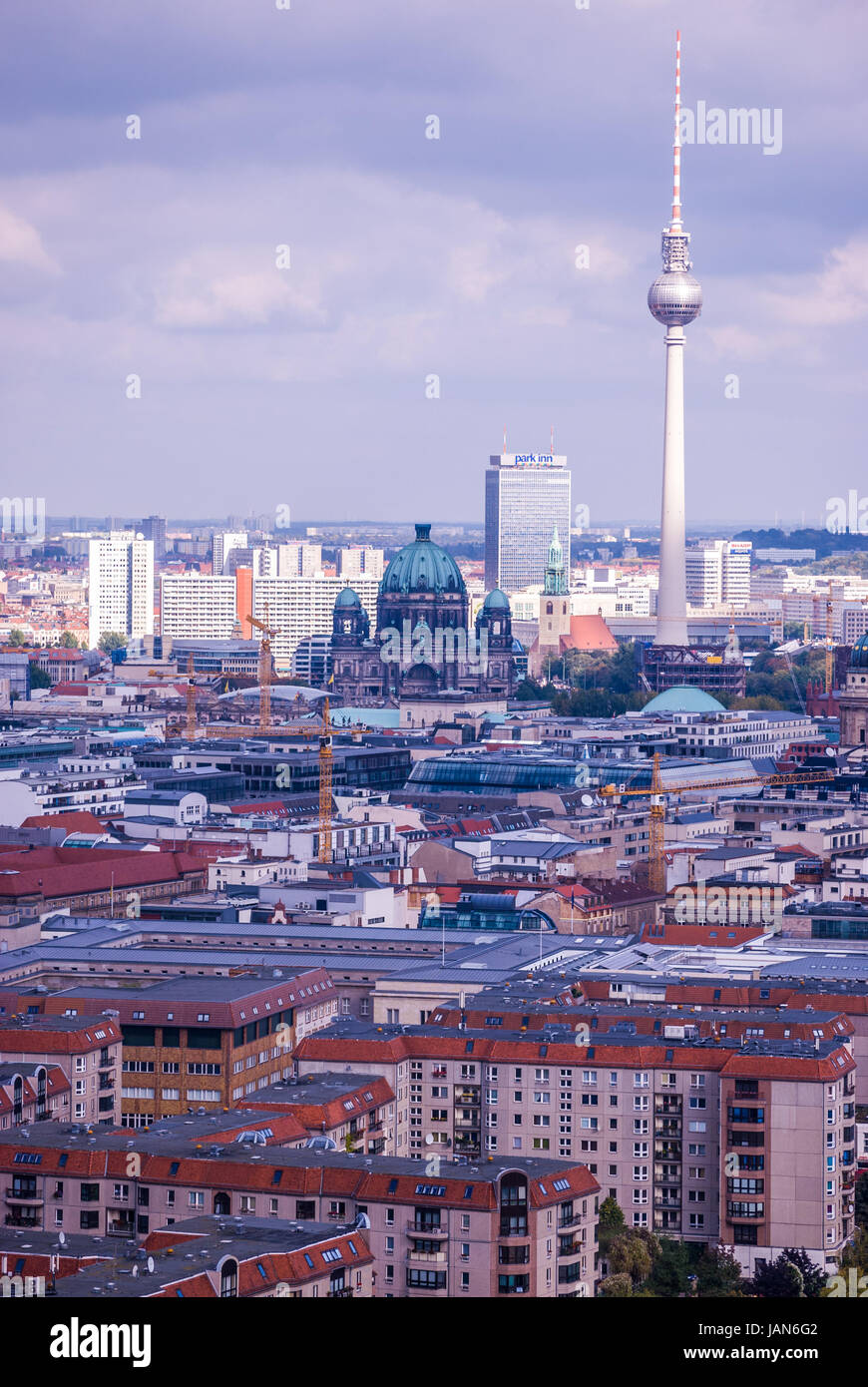 aerial view of the center of Berlin, Germany Stock Photo - Alamy