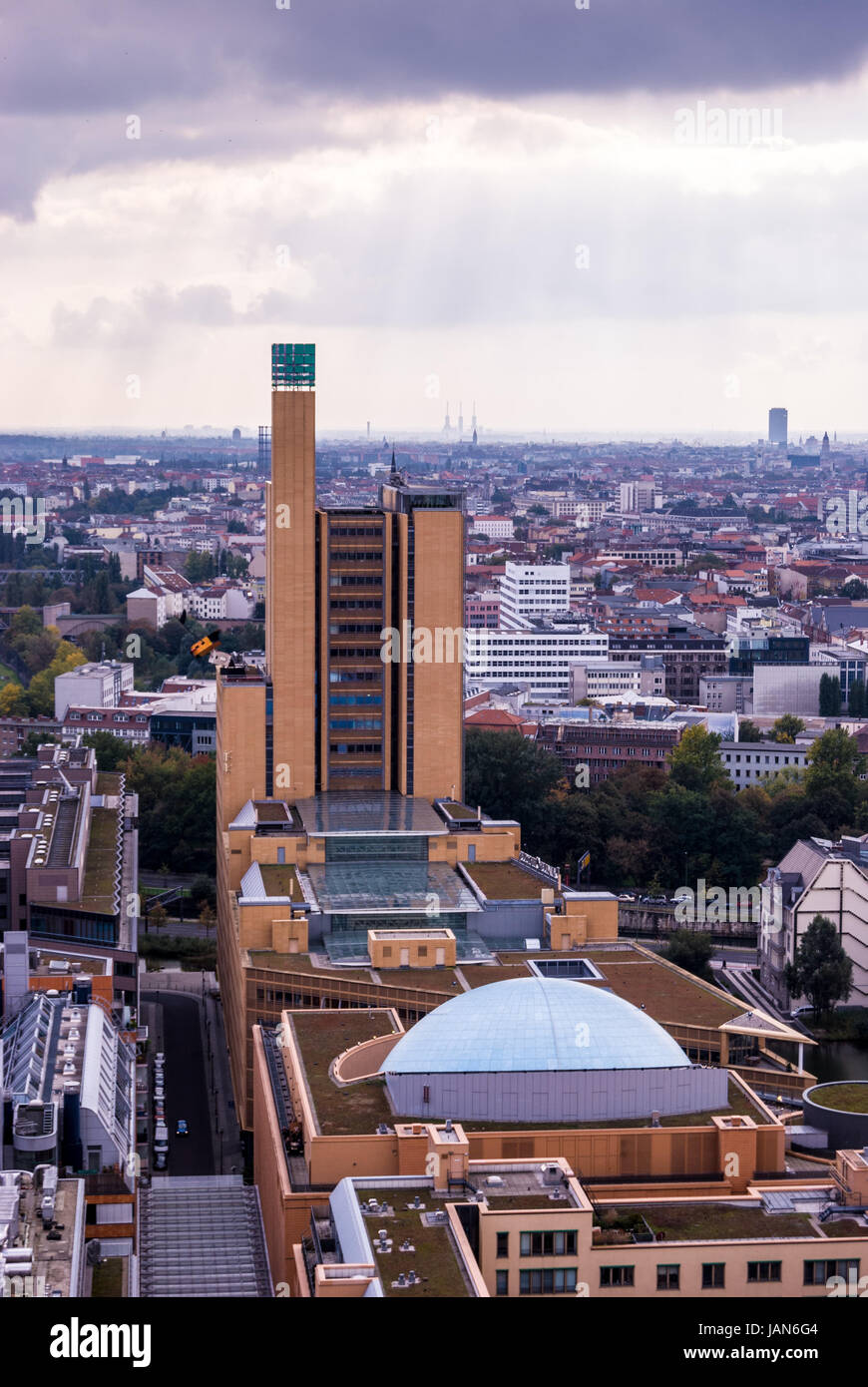aerial view of the center of Berlin, Germany Stock Photo - Alamy