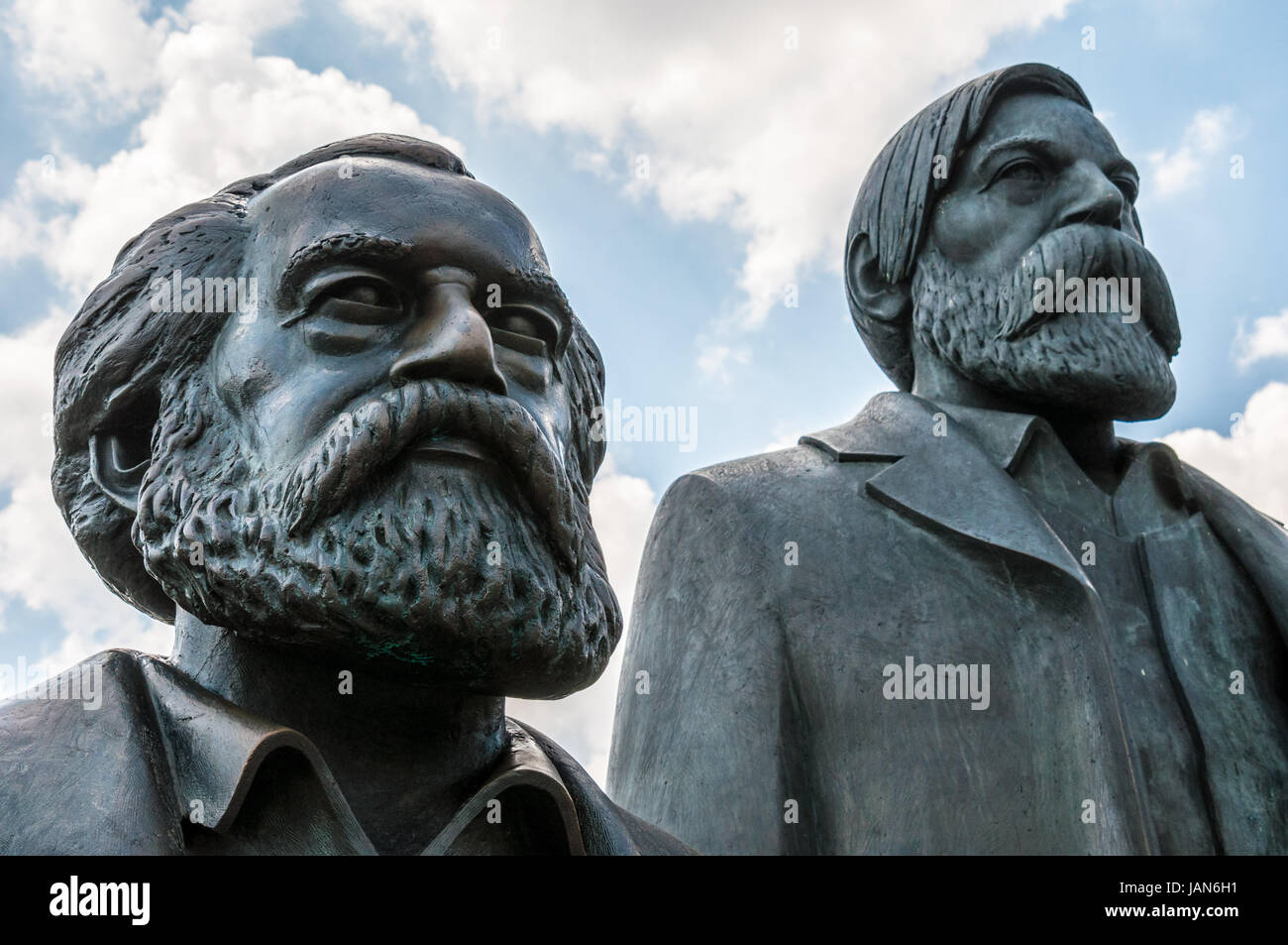 memorial for Marx and Engels in Berlin Stock Photo - Alamy