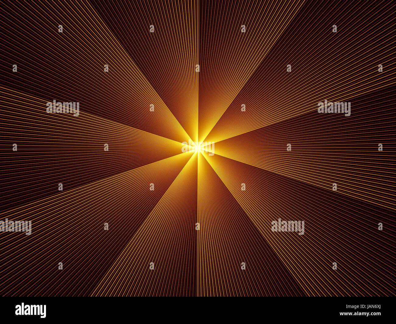 Fractal Burst series. Background design of fractal radial burst pattern ...