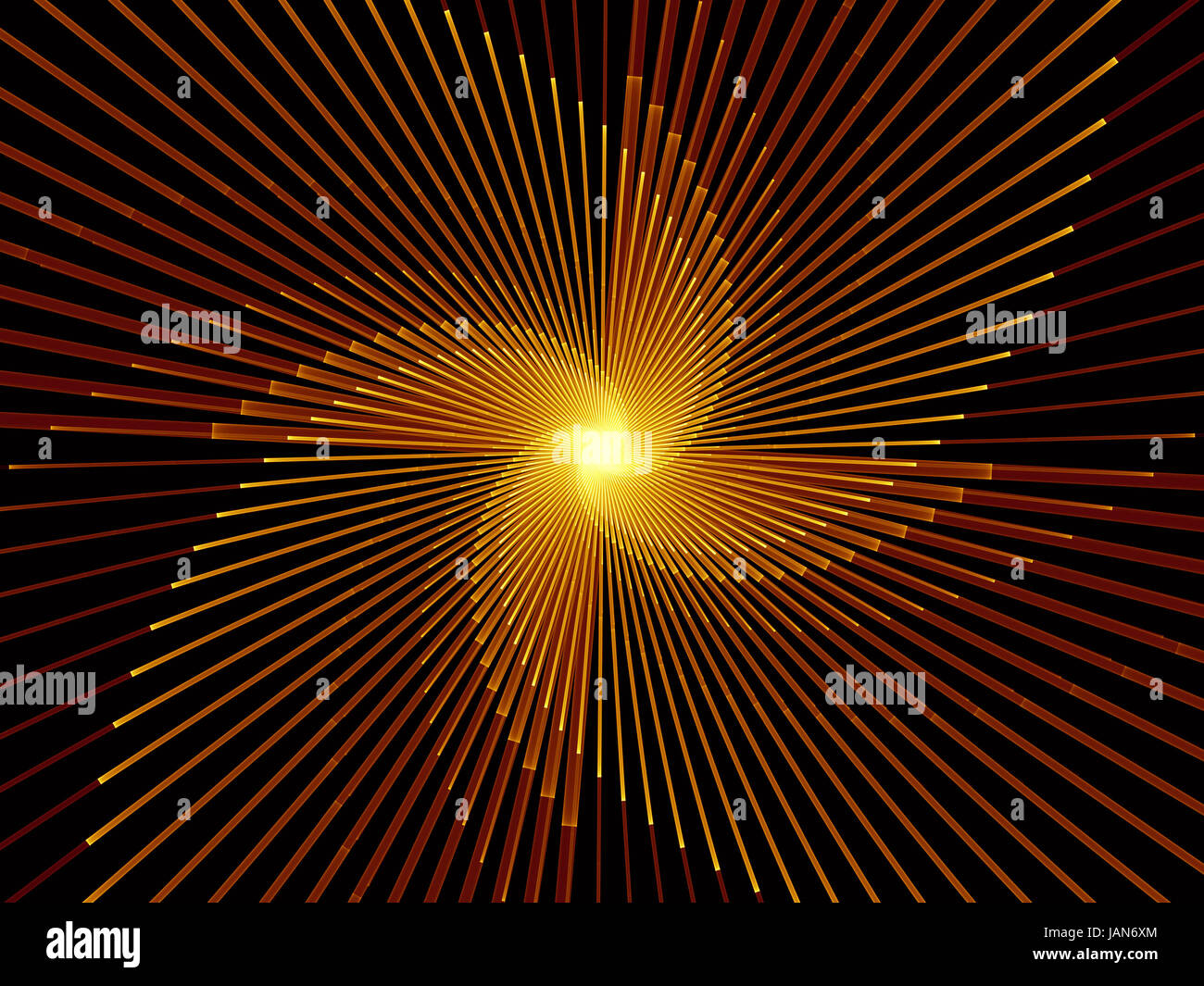 Fractal Burst series. Composition of fractal radial burst pattern ...
