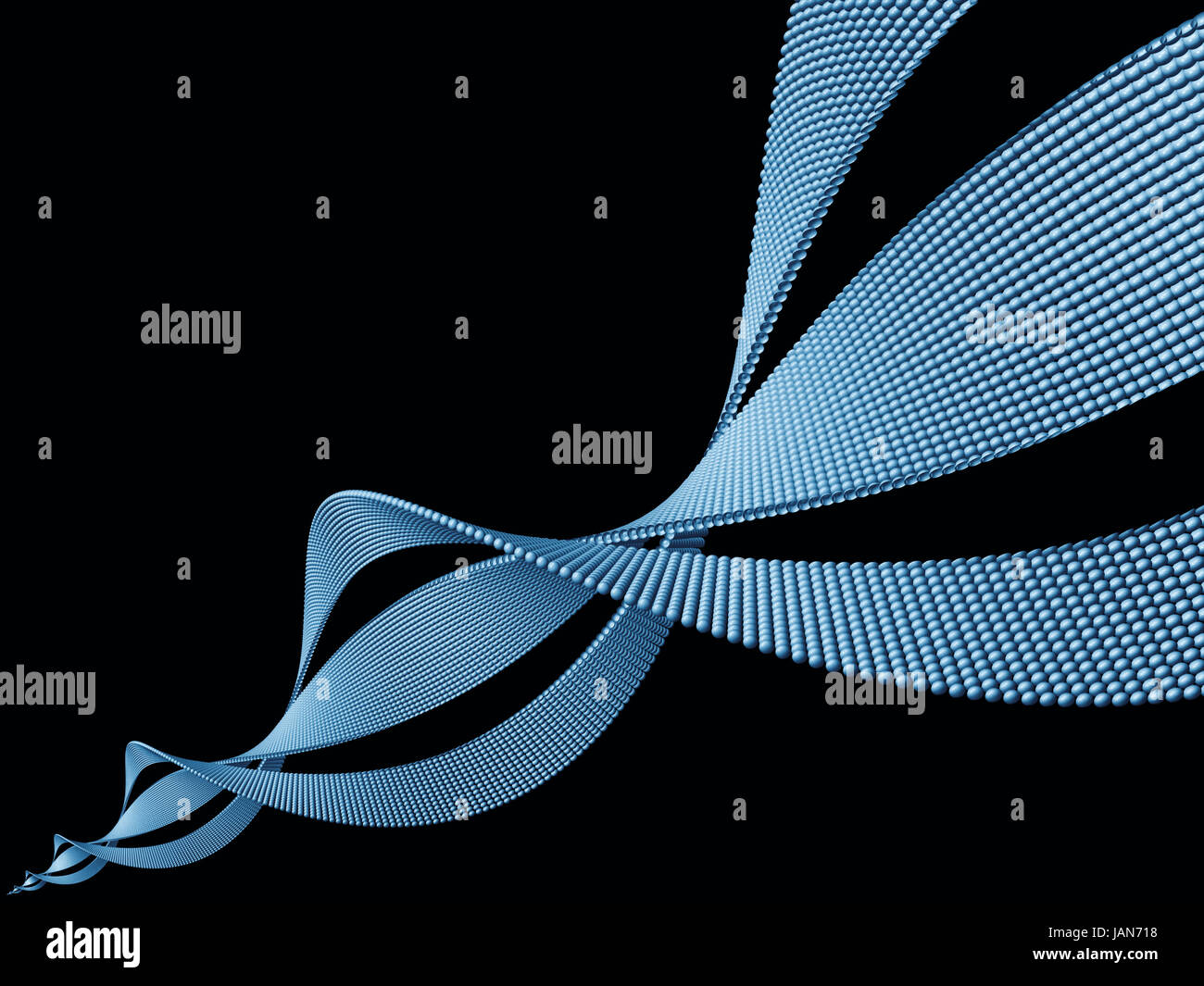 Pure Geometry series. Background of blue spiral elements for your ...