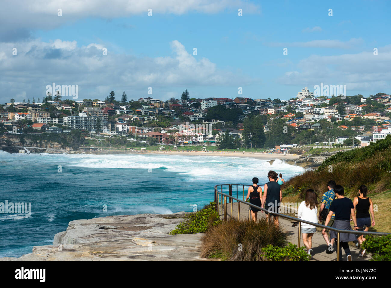 Bronte to Bondi Coastal walk, Eastern suburbs, Sydney, New South Wales ...