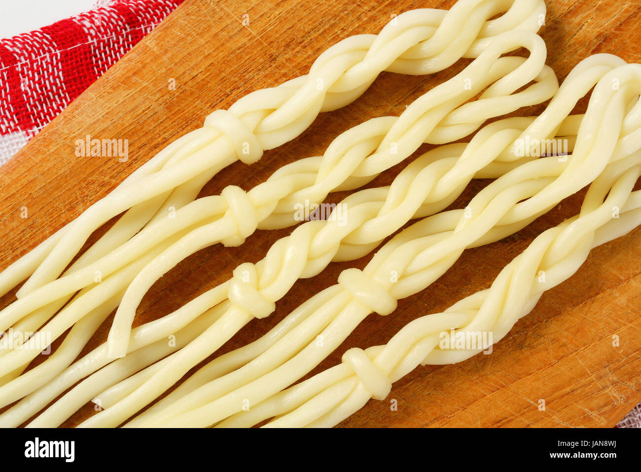 Slovak cuisine - String cheese in the shape of little braids (Korbaciky ...