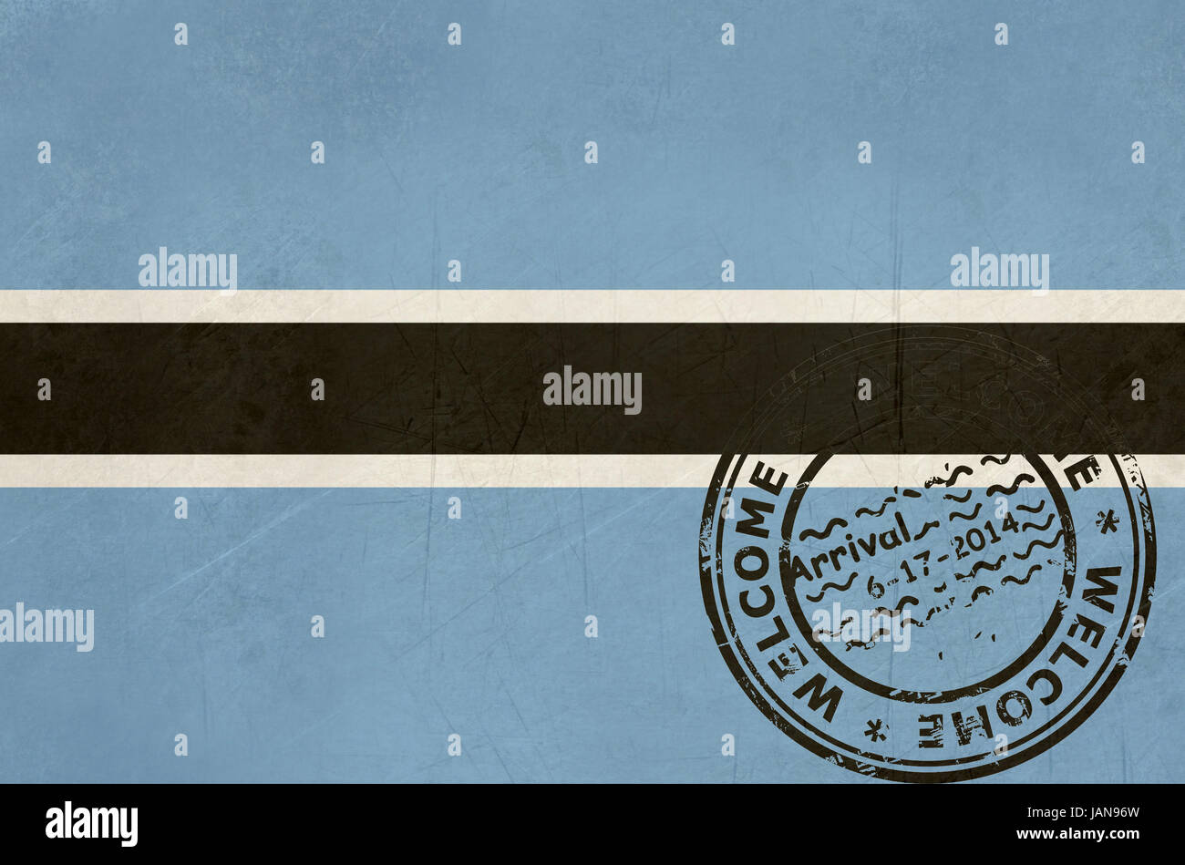 Botswana sign welcome hi-res stock photography and images - Alamy