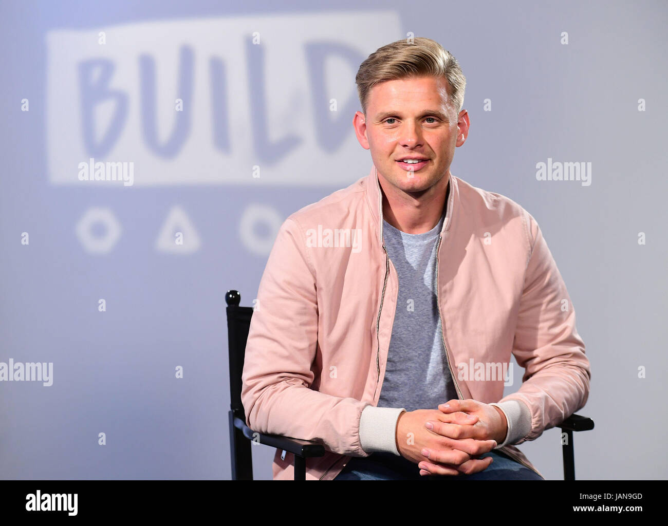 Jeff Brazier during a BUILD live interview at AOL's Capper Street ...