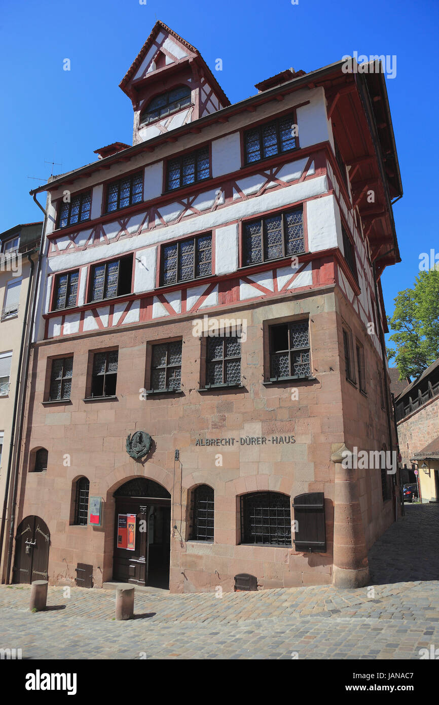 Nuremberg, Albrecht Duerer's House, Albrecht-Duerer-Haus, a Nuremberg ...