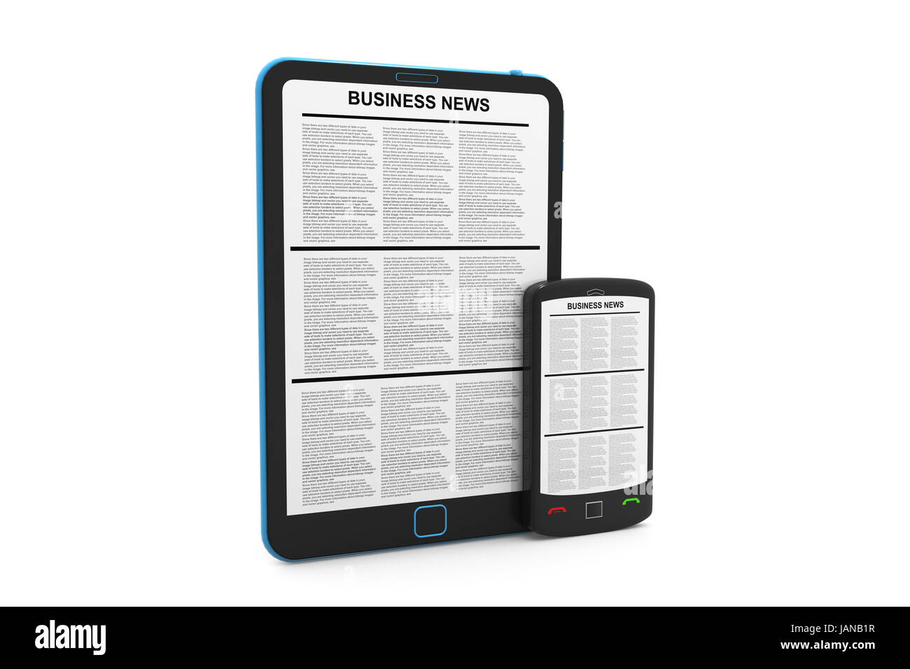Reading news computer Cut Out Stock Images & Pictures - Alamy
