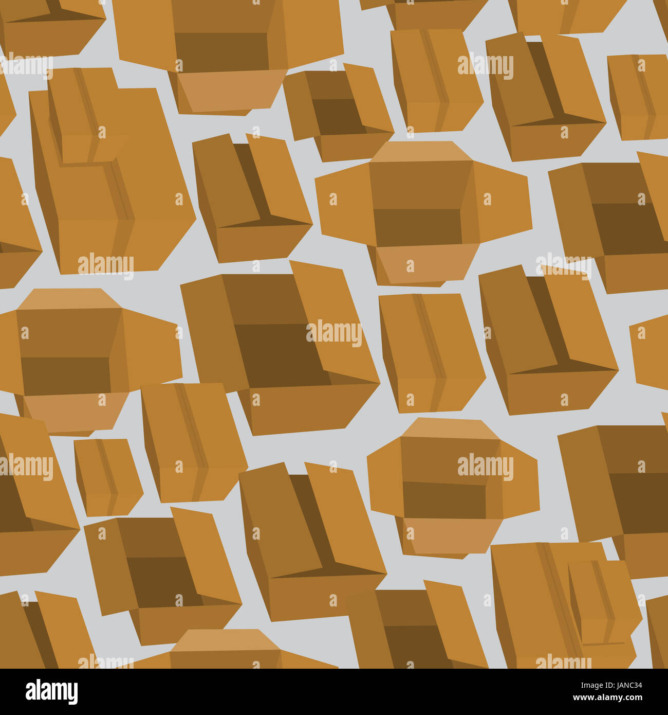 Boxes seamless pattern background Stock Photo - Alamy