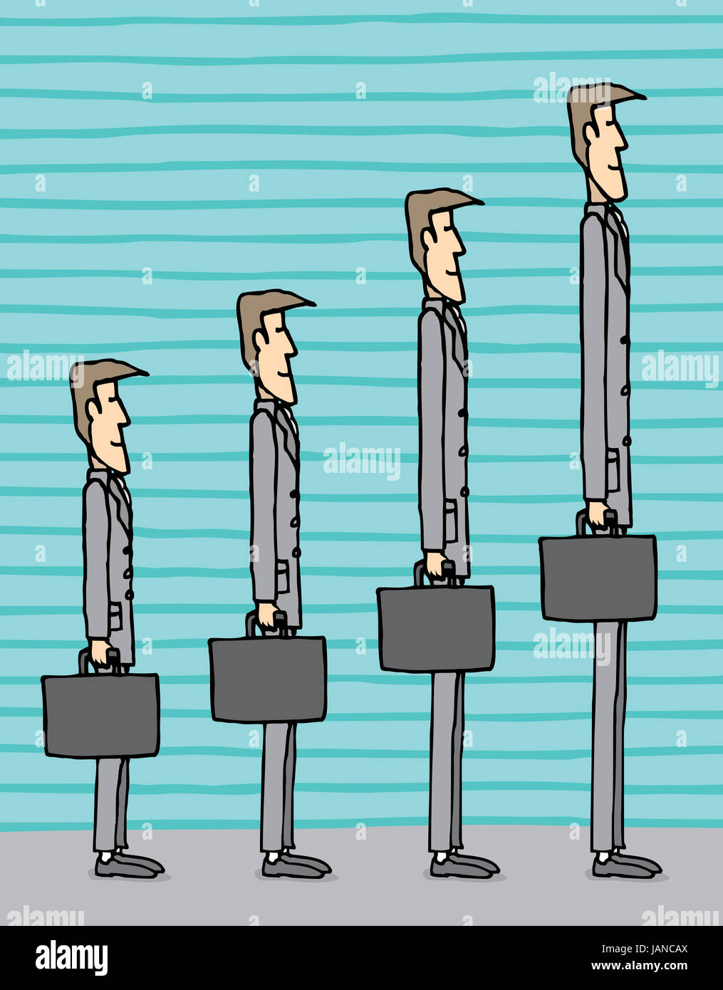Business cartoon corporate hierarchy hi-res stock photography and ...