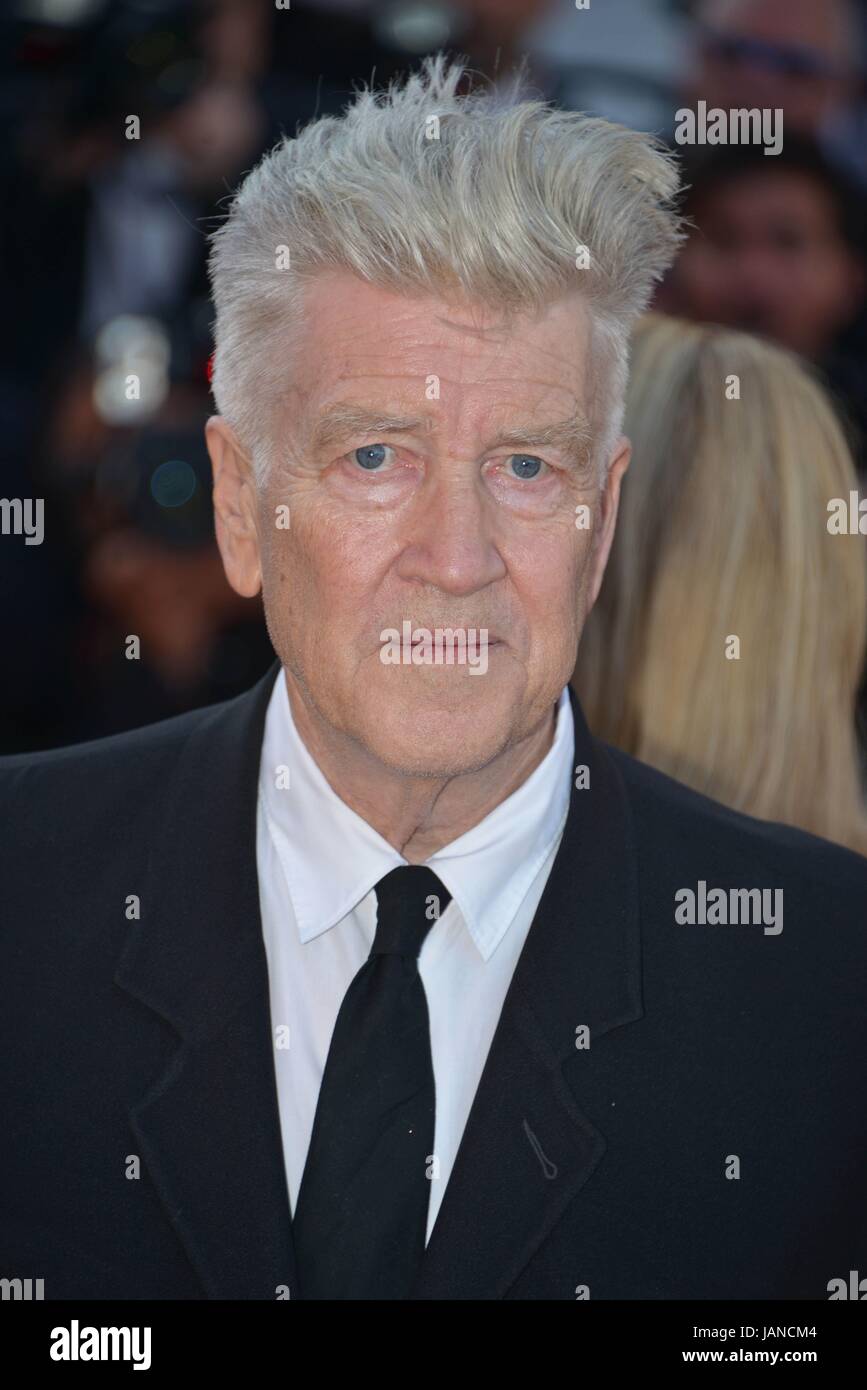 David Lynch Arriving on the red carpet for the 70th Cannes Film ...