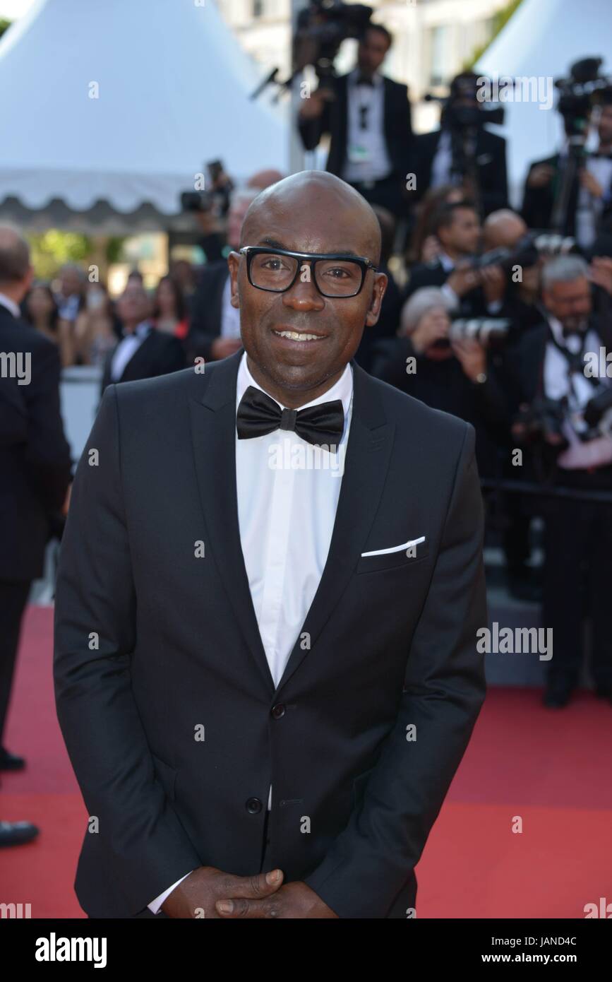 Lucien Jean-Baptiste Arriving on the red carpet for the film 'Based on ...