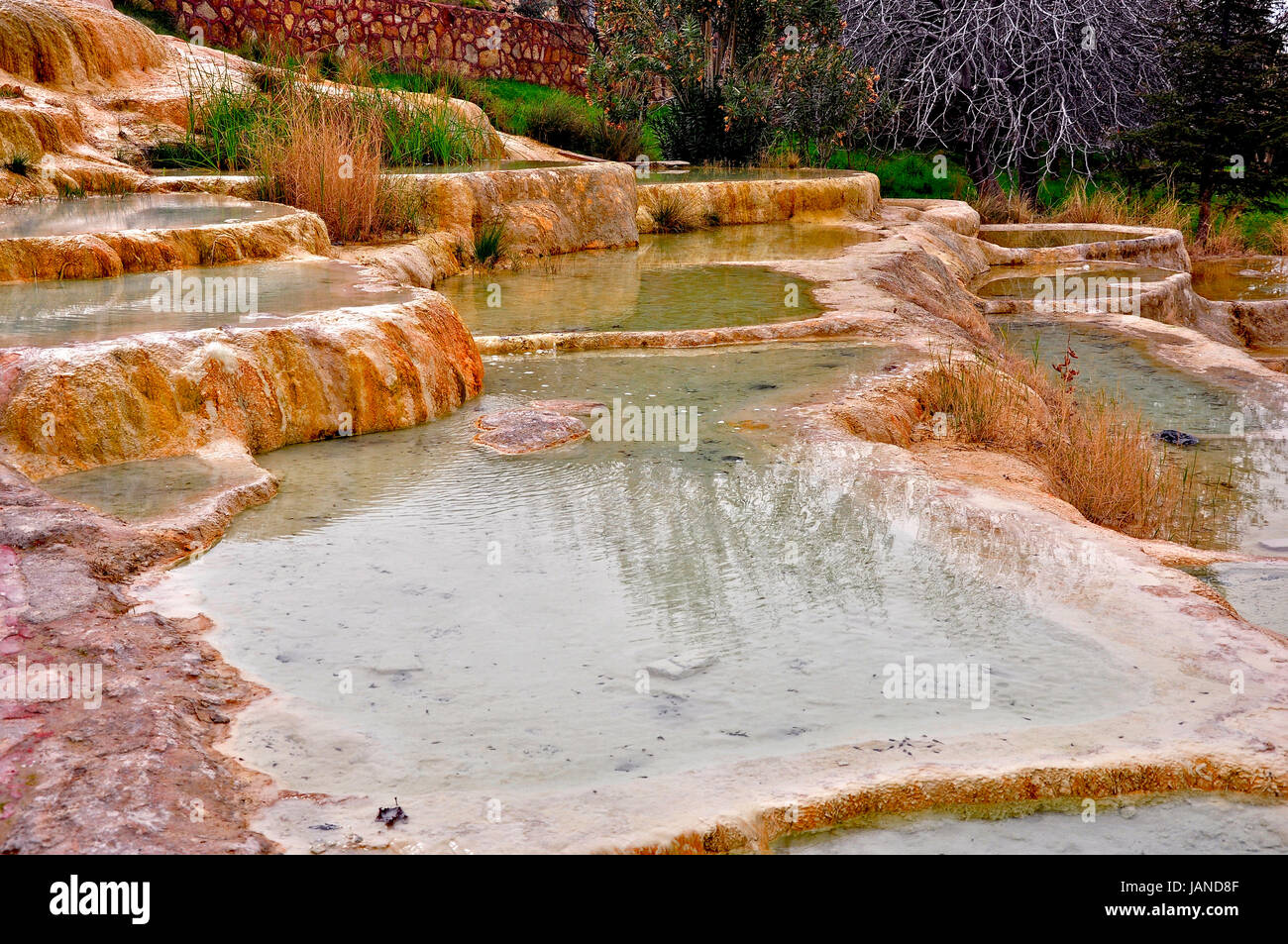 Karahayit red water Stock Photo - Alamy