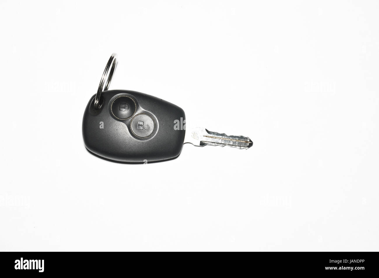 car key isolated on white Stock Photo - Alamy