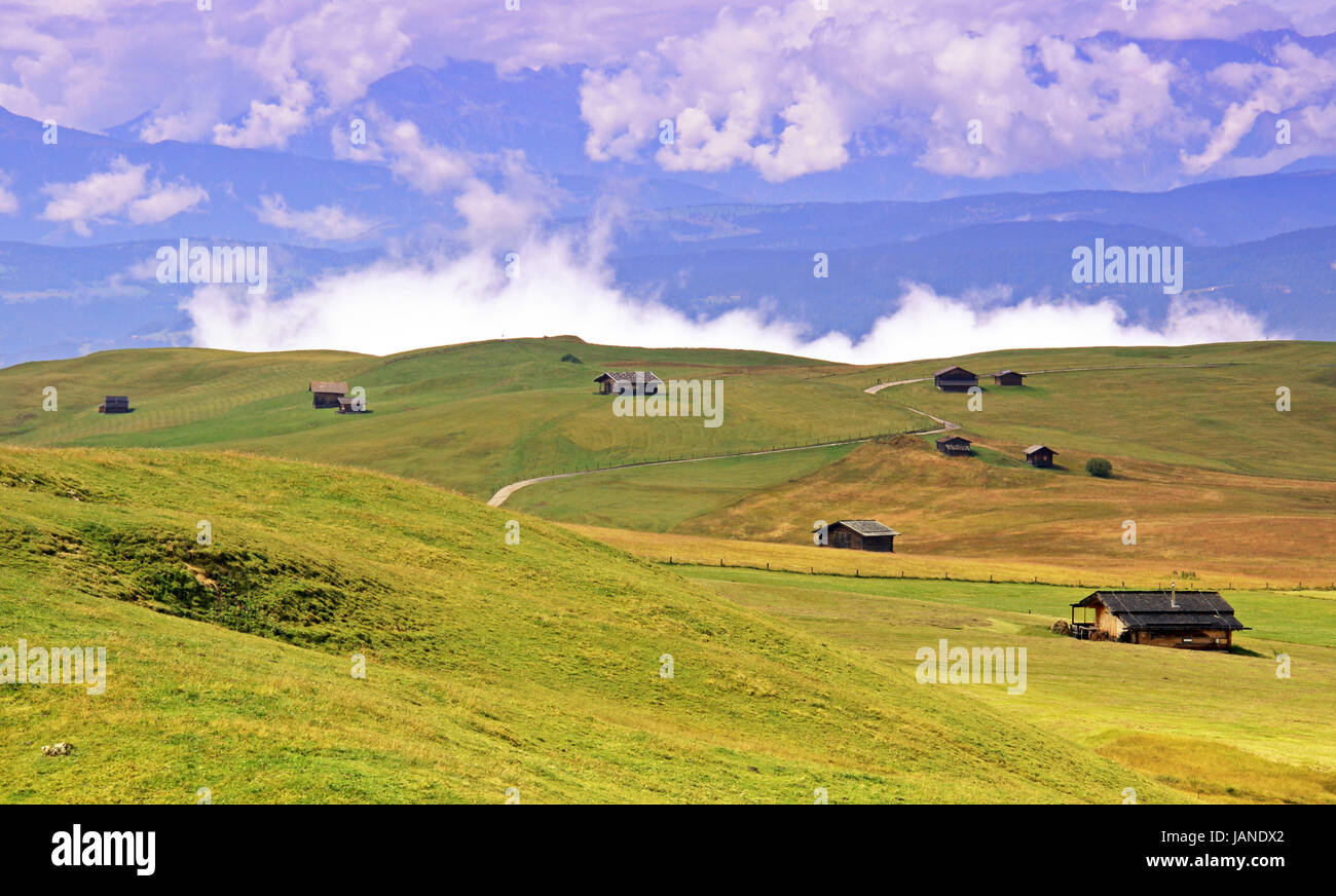 south tyrol cordillera Stock Photo - Alamy