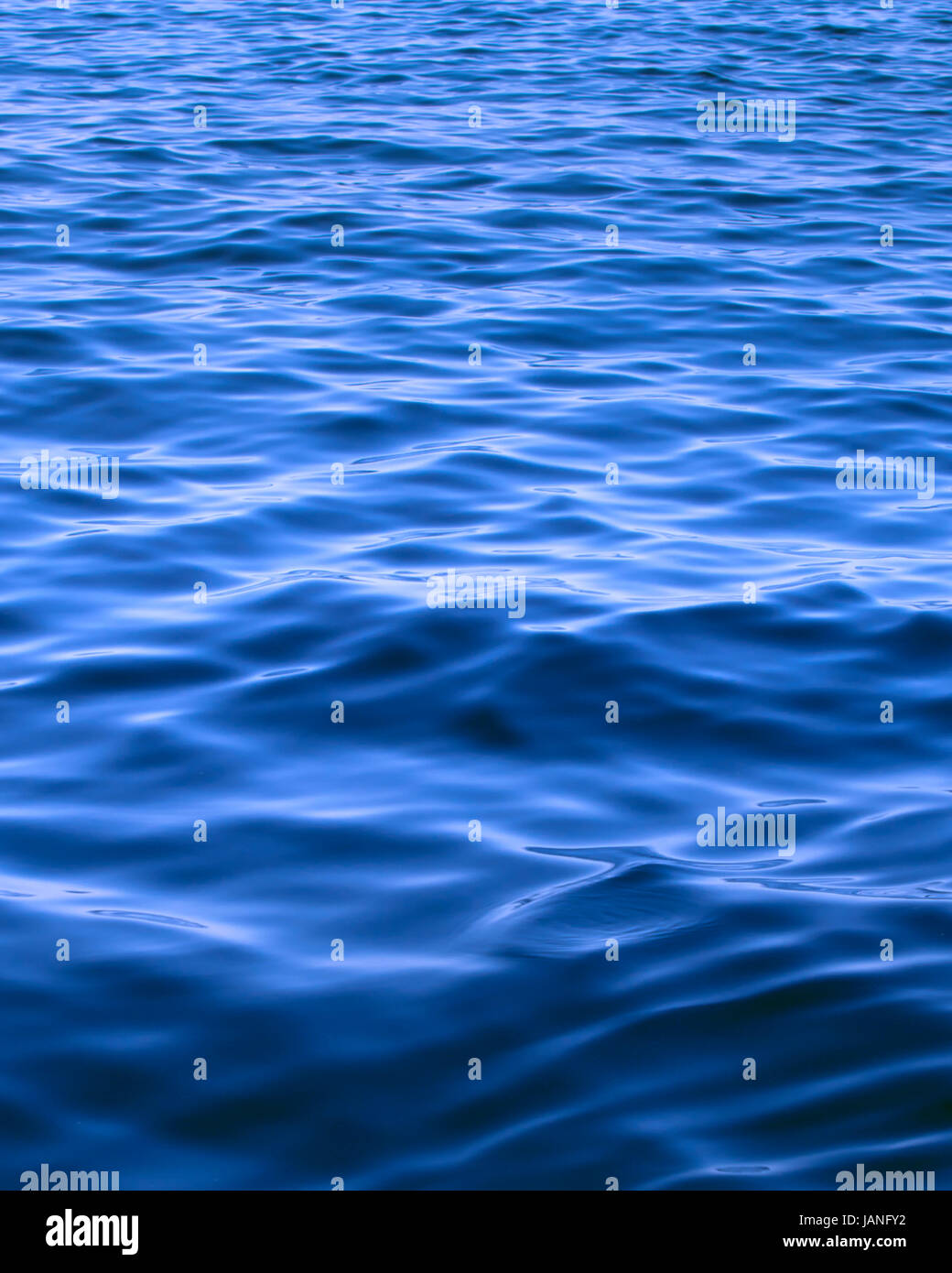 Calm sea with ripples Stock Photo - Alamy