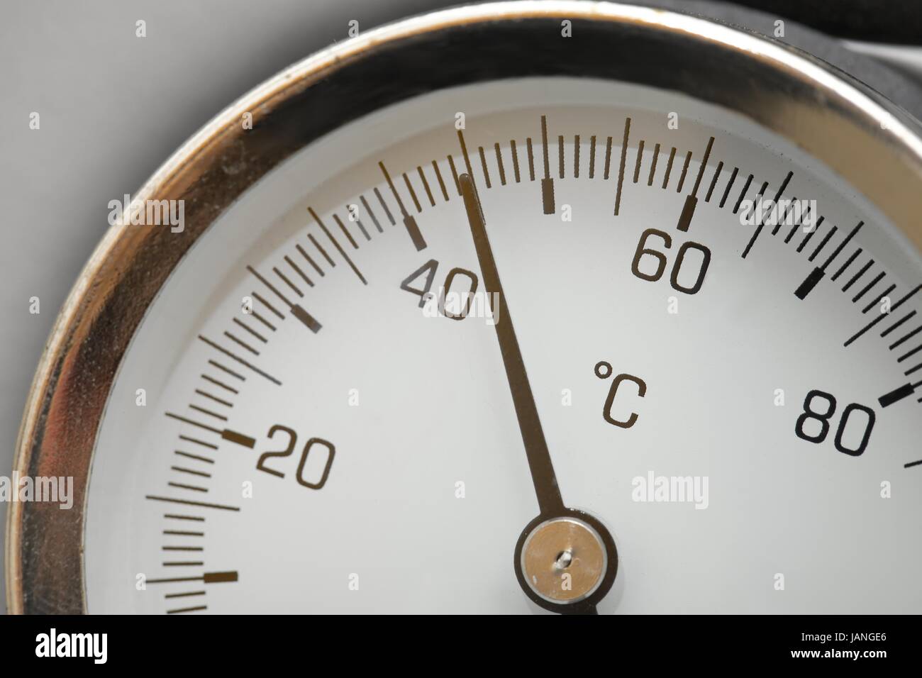 Thermometer on a water boiler Stock Photo - Alamy