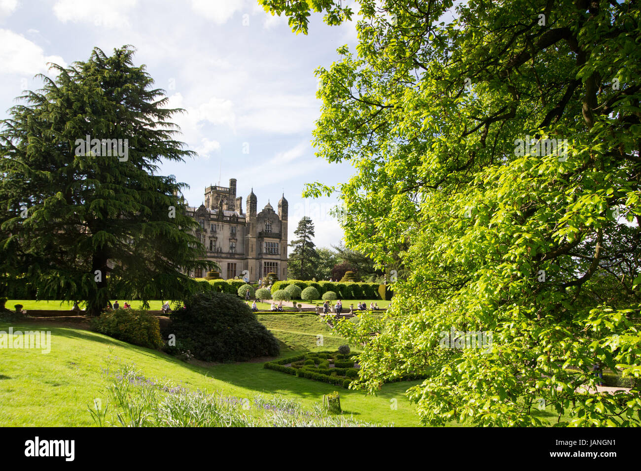 Merevale Hall and grounds pictures during an open day to allow visitors ...