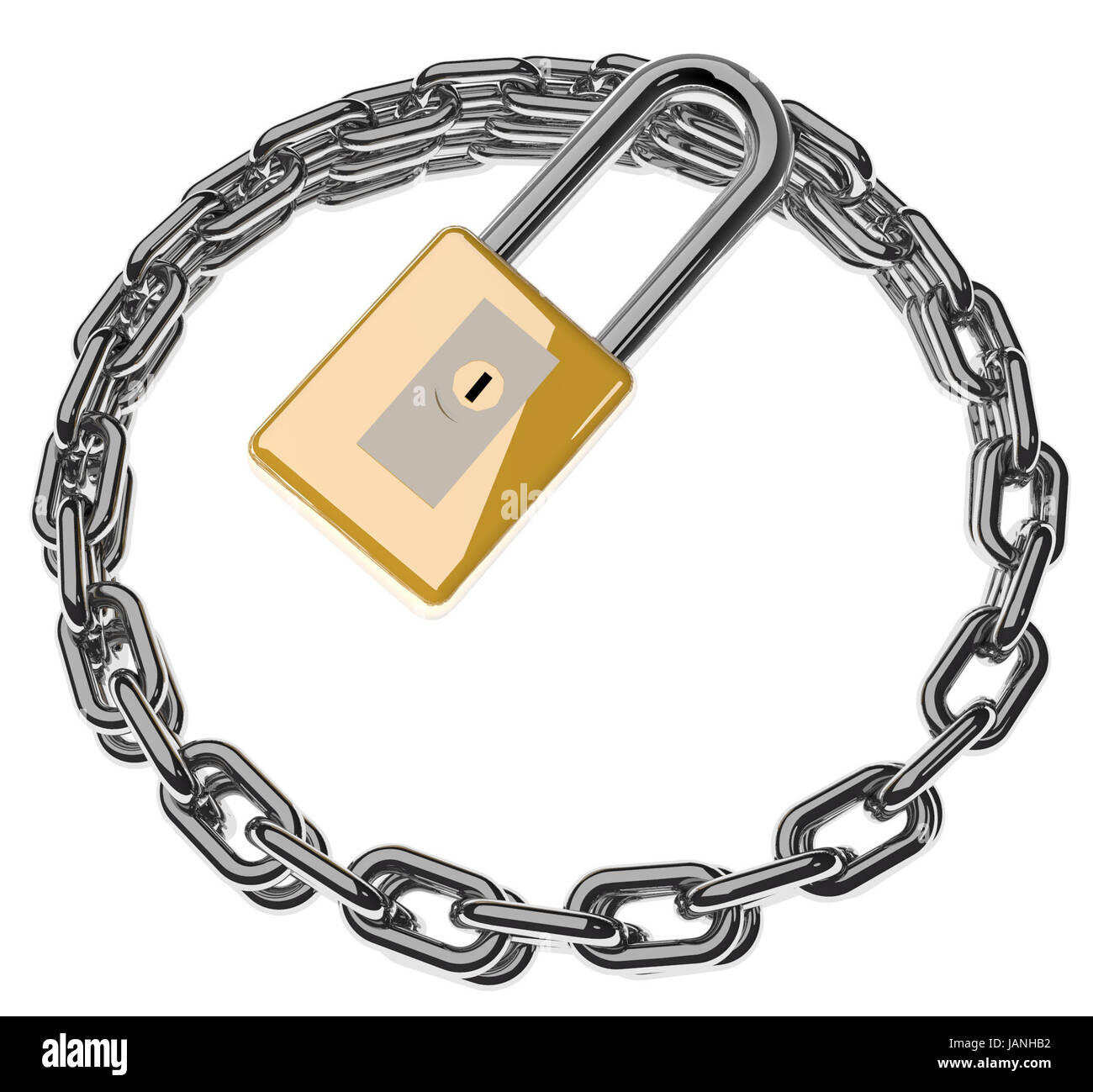 3d render background steel chains hi-res stock photography and images ...